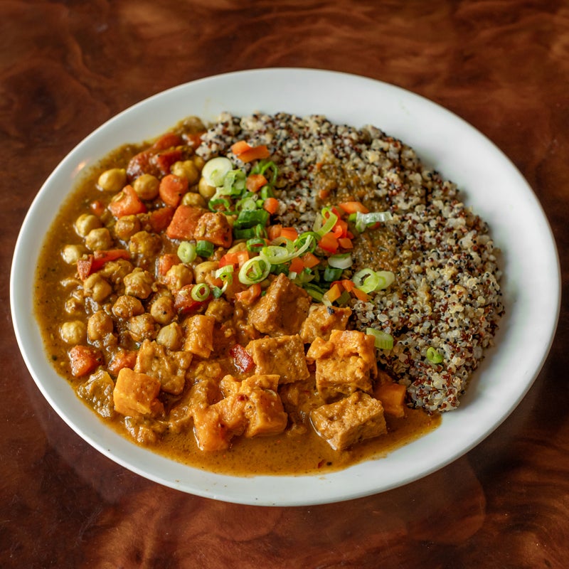 Two Item Quinoa Plate - Good Karma Fine Ale Food HiFi | Good Karma Fine ...
